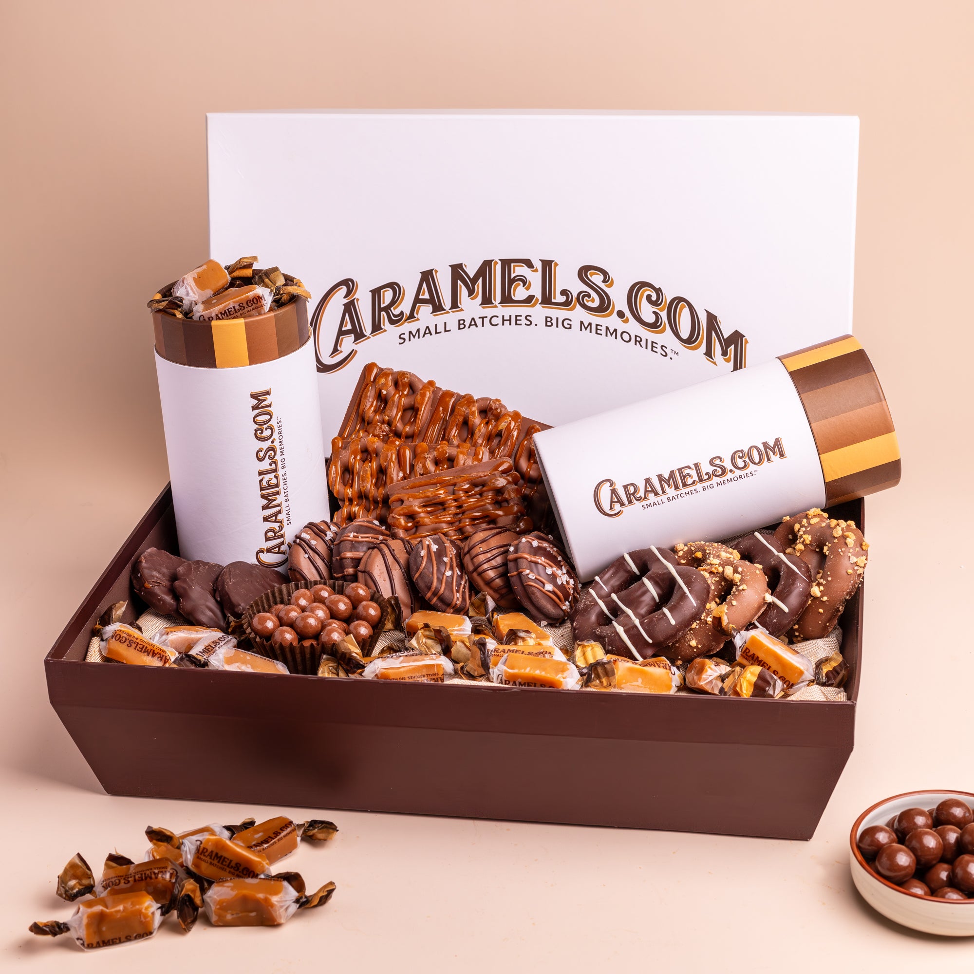 Ultimate Caramel Lovers & Belgian Chocolate Basket – Caramels.com