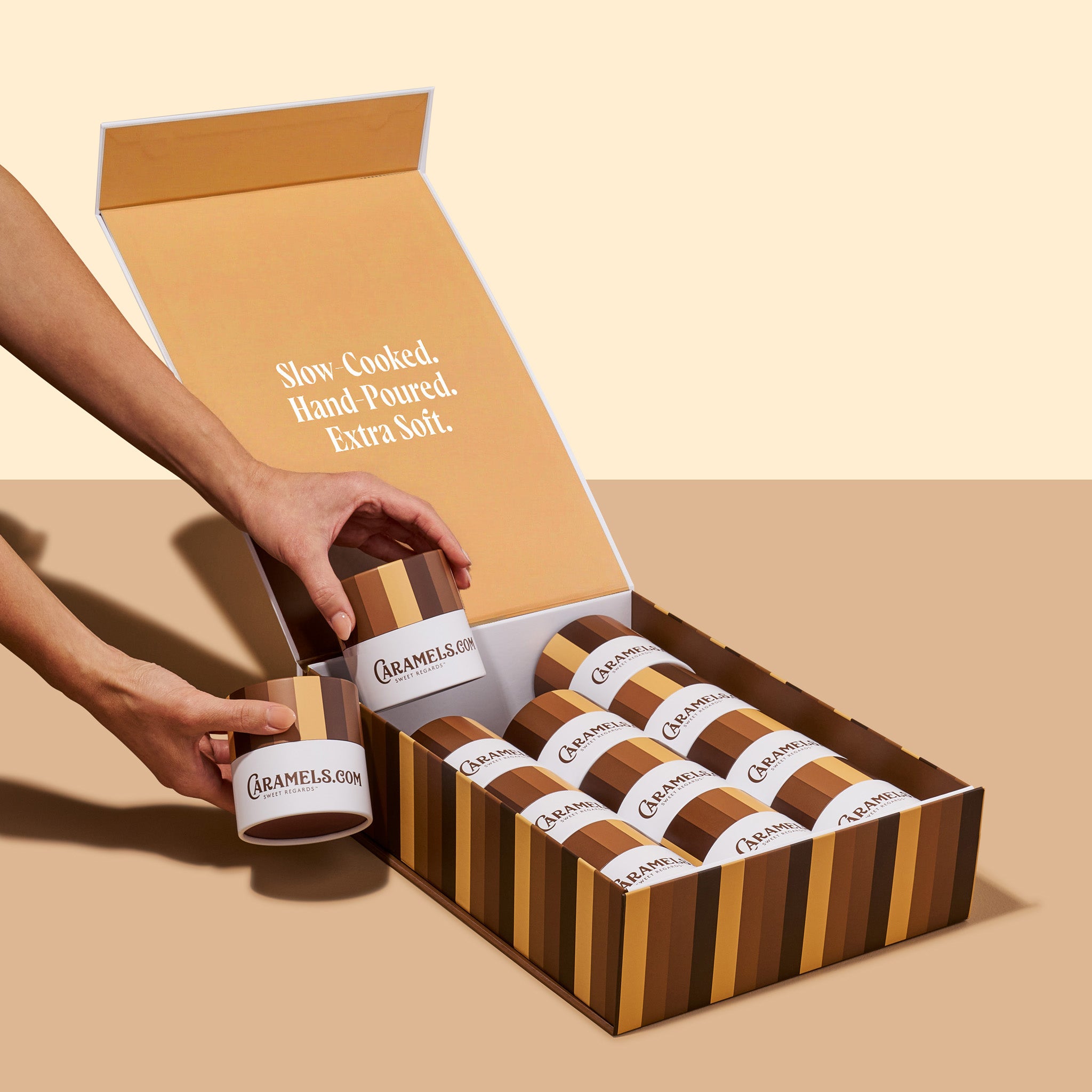 Mixed Nuts Collection - 12 Tube Sampler Gift Box – Caramels.com