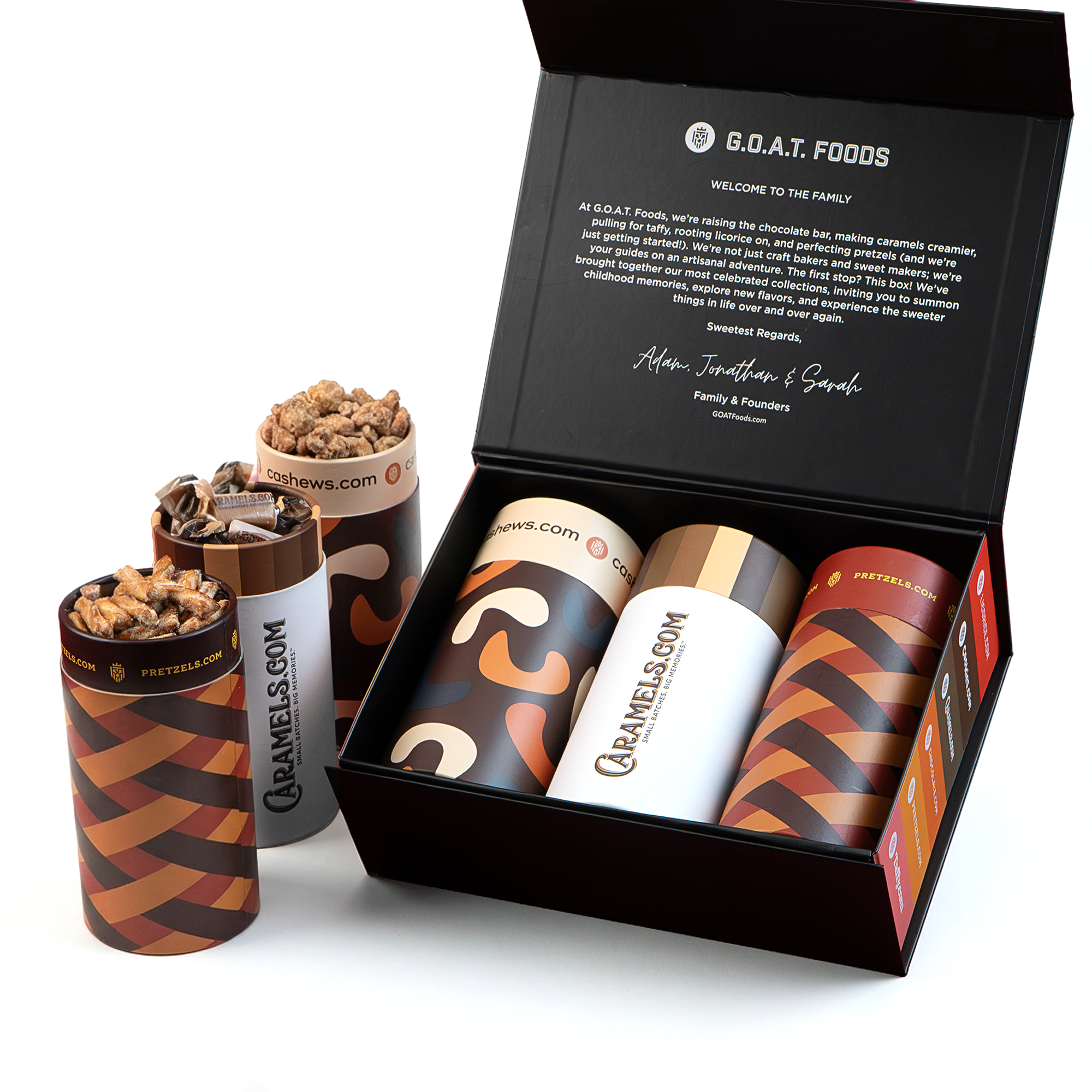Sweet Combo - 3 Tube Box – Caramels.com